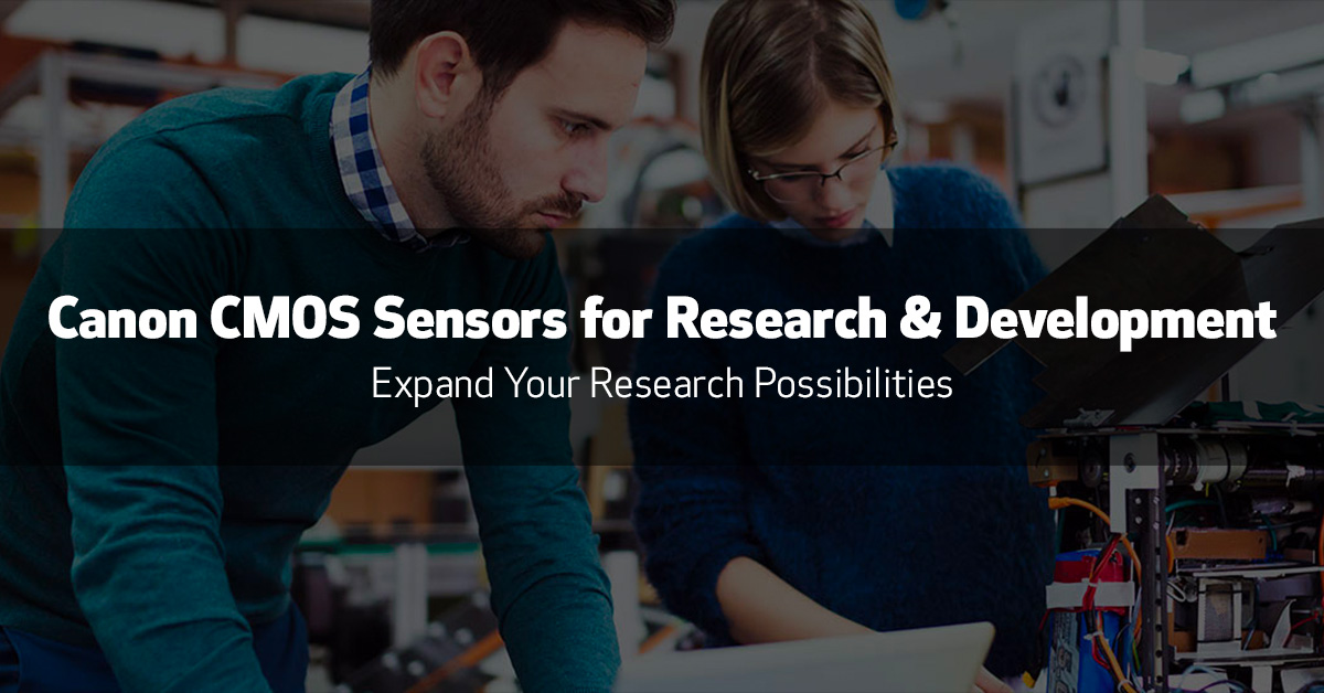Canon CMOS Sensors for Research & Development