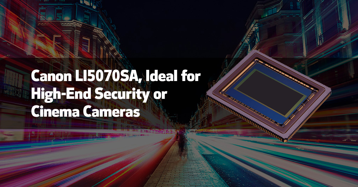 Canon LI5070SA CMOS Sensor - Canon Industrial Sensors