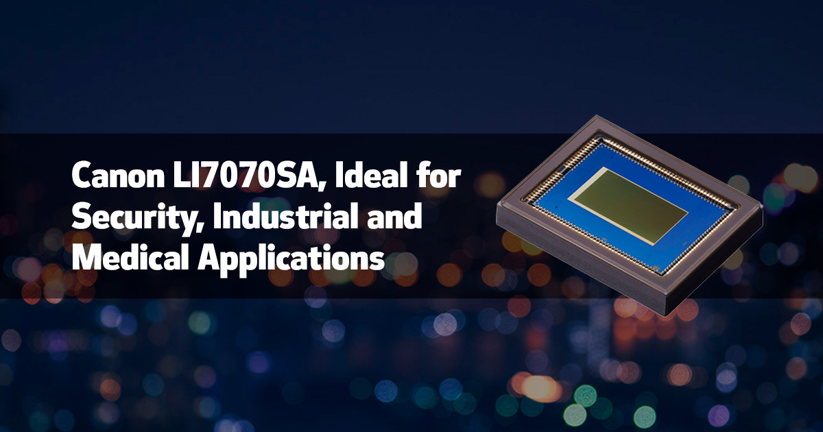 Canon LI7070SA CMOS Sensor - Canon Industrial Sensors